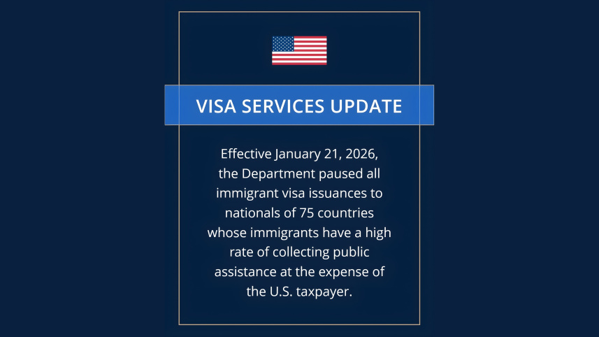US Pauses Immigrant Visas Bangladesh | US pauses immigrant visa ...